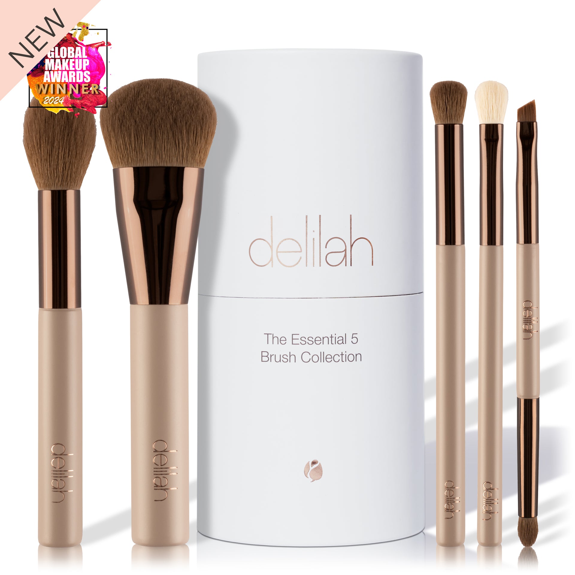 The Essential 5 | Brush Collection – delilah Cosmetics US