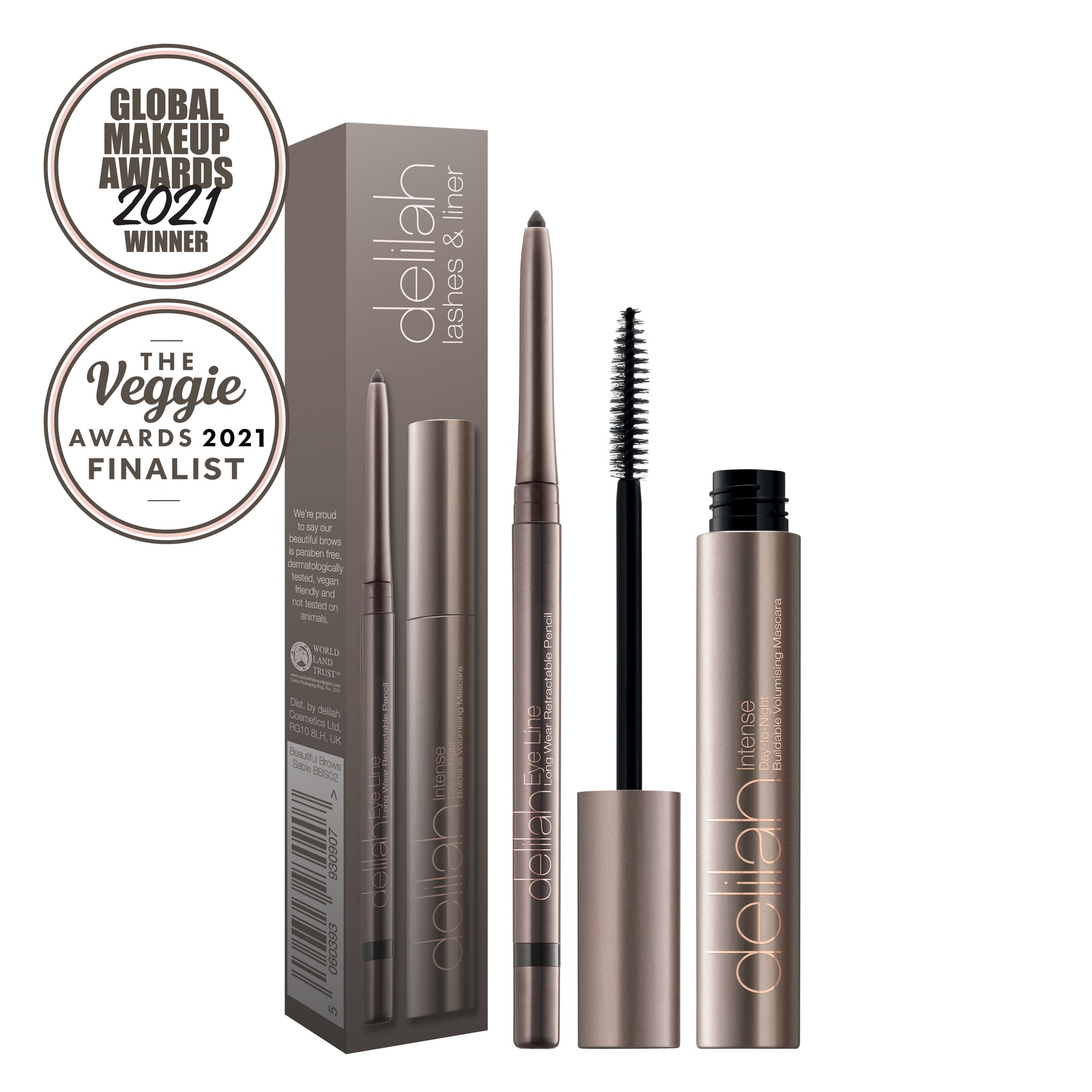 Lashes & Liner Collection|Intense Mascara & Eye Line Coal – delilah ...